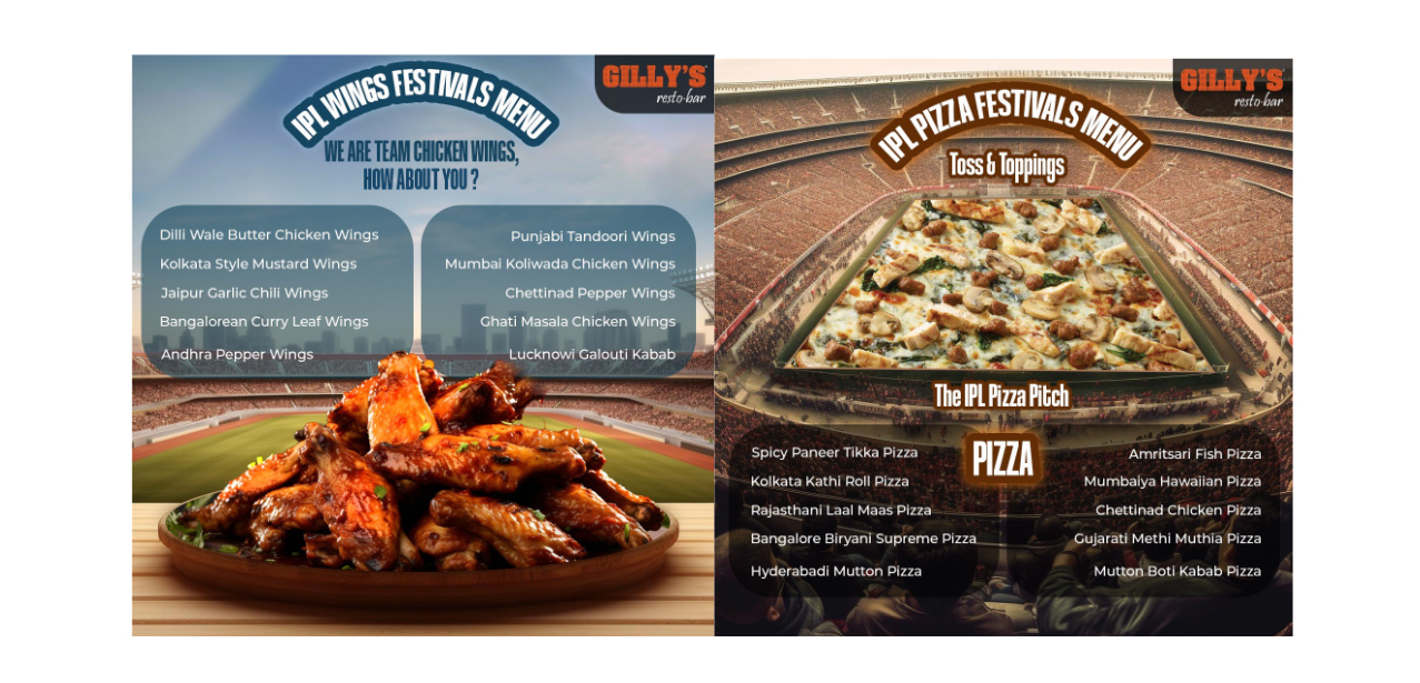 Gilly’s Unveils an Irresistible IPL Special Menu – A Taste of India in ...